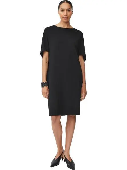 MASAI COPENHAGEN Manattie Loose Fit Short Sleeve Dress - Black