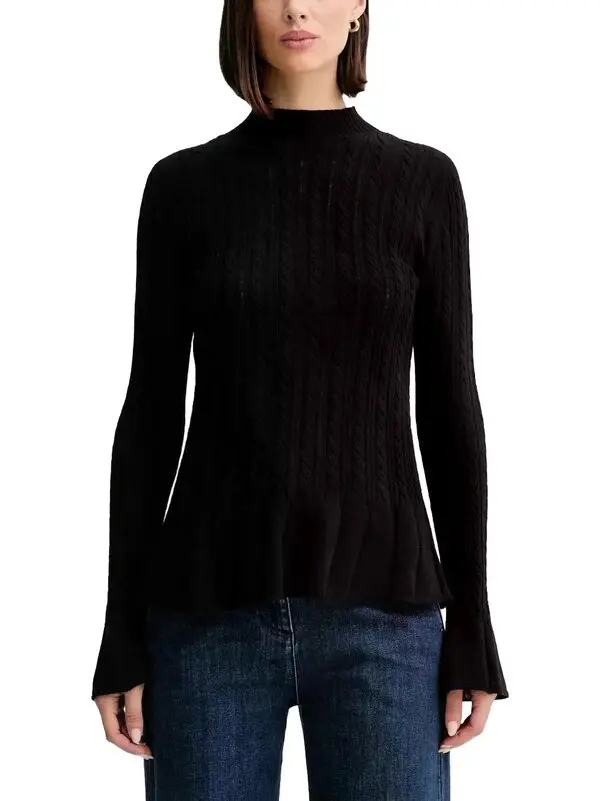 TWINSET Cable-knit Jumper - Black