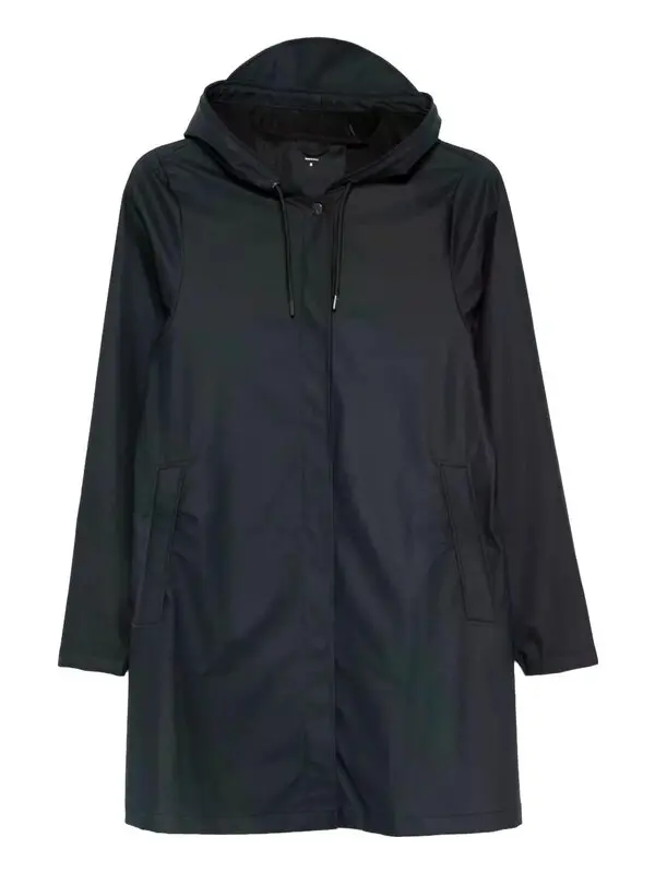 Rains Hooded Raincoat - Blue