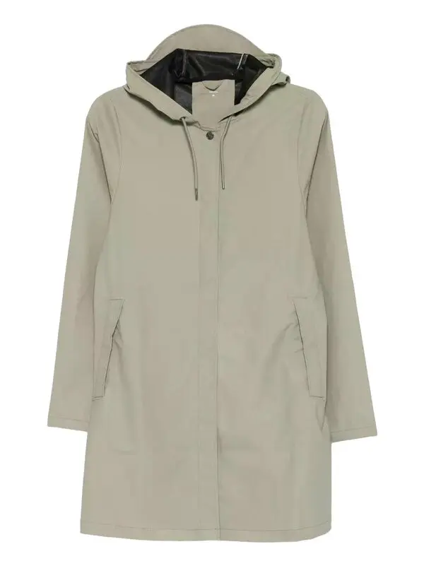 Rains Hooded Raincoat - Neutrals