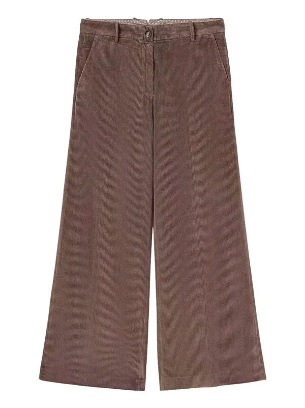 Fedeli Corduroy Trousers - Brown