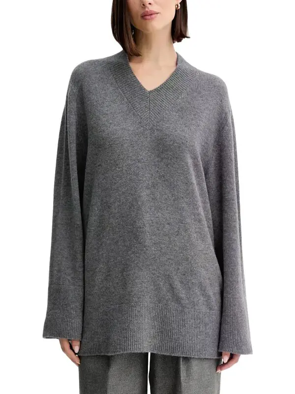 TWINSET V-neck Sweater - Grey