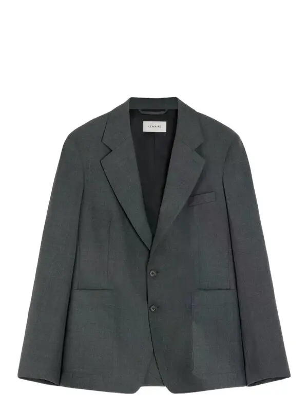 LEMAIRE Tailored Twill Blazer - Grey