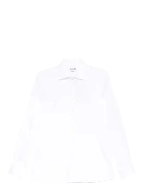 Sand Poplin Shirt - White