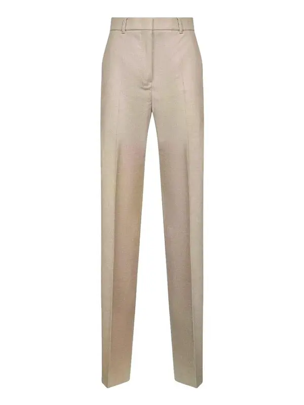 Max Mara Lambro High-rise Trousers - Neutrals