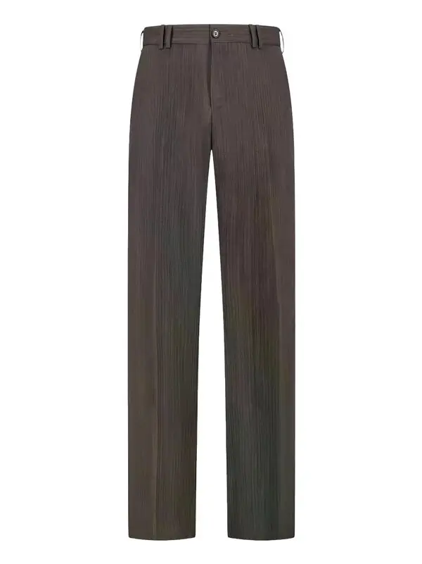 PT TORINO Pinstripe Trousers - Brown