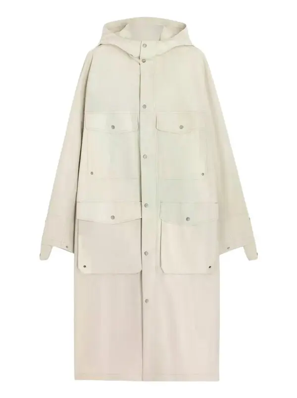 LEMAIRE Utility Raincoat - White