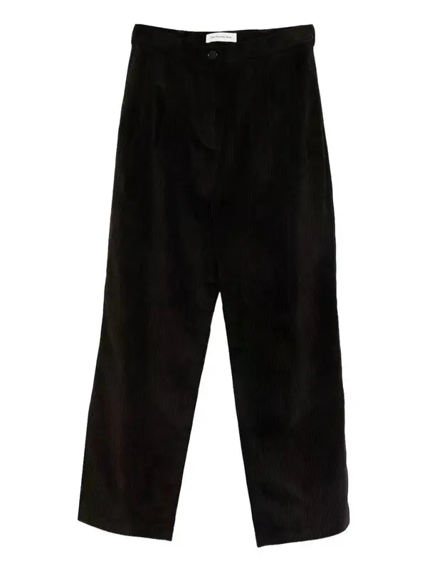 THE FRANKIE SHOP Norstrand Pleated Corduroy Trousers - Brown