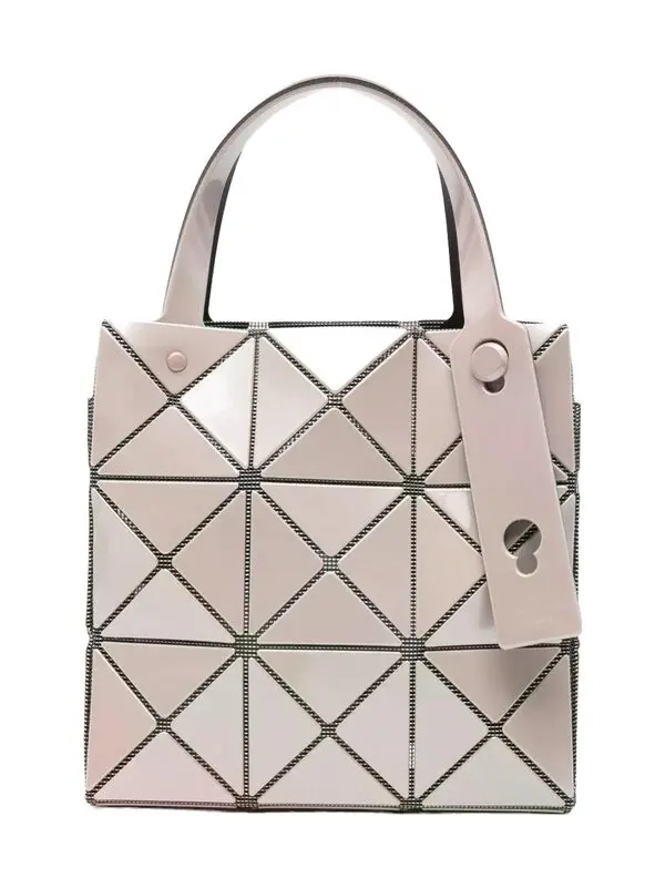 Issey Miyake Geometric-paneled Tote - Pink