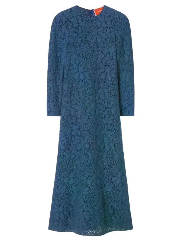 La DoubleJ Lace Maxi Dress - Blue