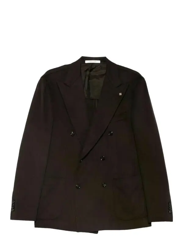 Tagliatore Double-breasted Jacket - Brown