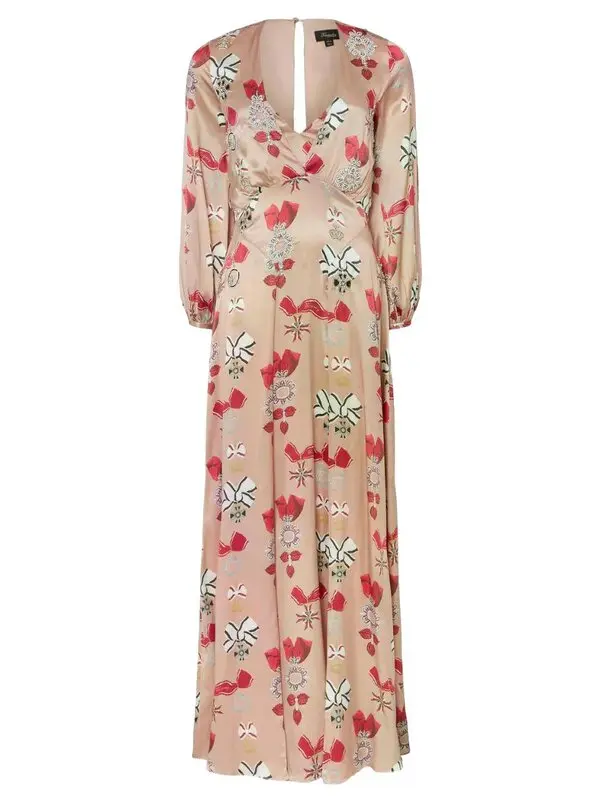 TEMPERLEY LONDON Reina Printed Dress - Pink