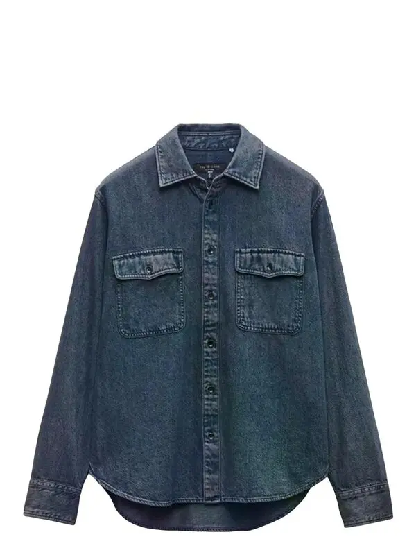 Rag & Bone Denim Shirt - Blue