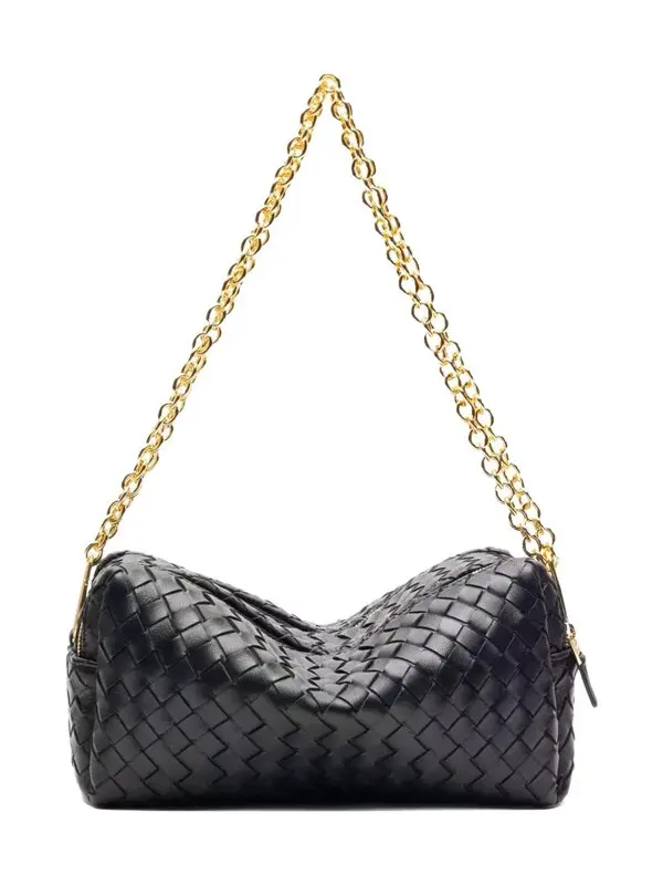 ELLEME Trousse Woven Chain Luggage - Black