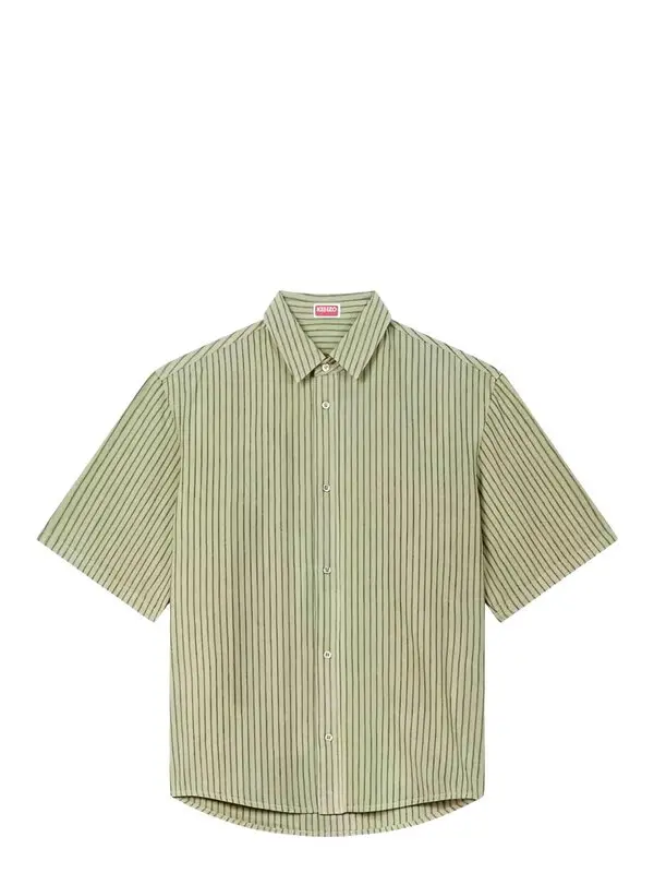 Kenzo Coast Lines Striped Shirt - Green