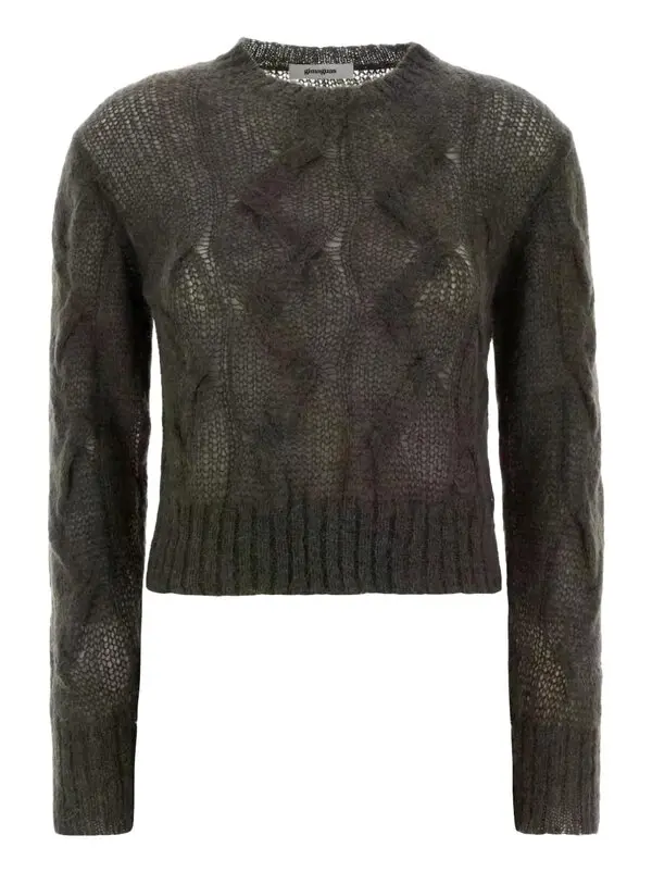 Gimaguas Minerva Cable-knit Sweater - Green