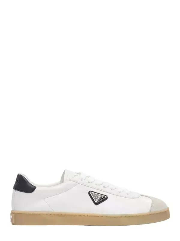 Prada Track Logo-plaque Sneakers - White