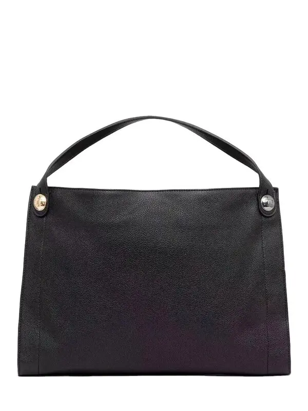 TWINSET Logo-debossed Tote Bag - Black