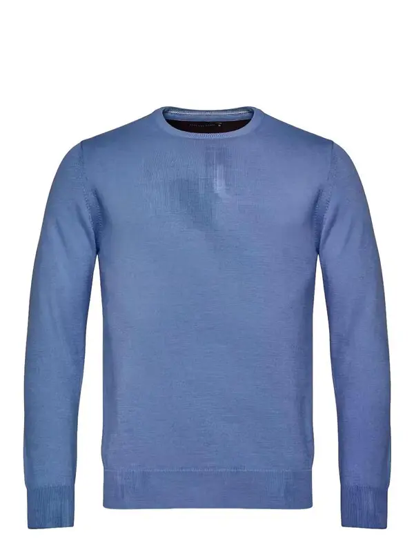 LOJA DAS MEIAS Crew-neck Sweater - Blue