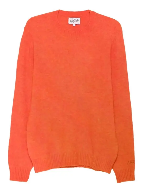 MC2 SAINT BARTH Alpaca Wool Sweater - Orange