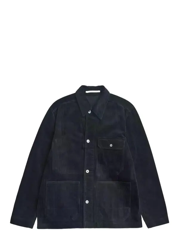 Norse Projects Pocket Corduroy Jacket - Blue