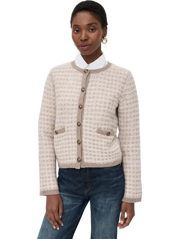 Rag & Bone Robyn Cardigan - Oatmeal Multi