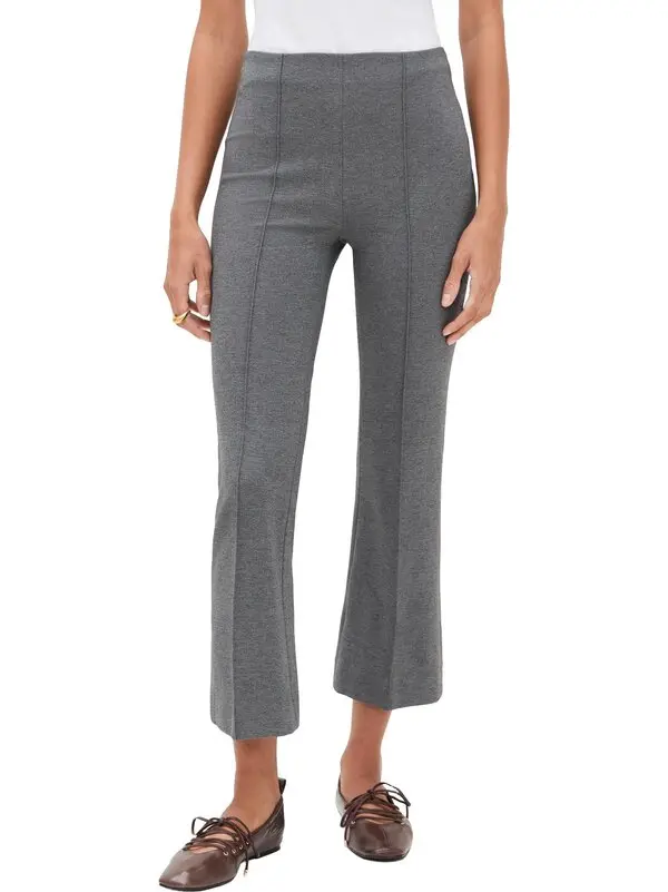 Rag & Bone Irina Ponte Kick Flare Pants - Charcoal