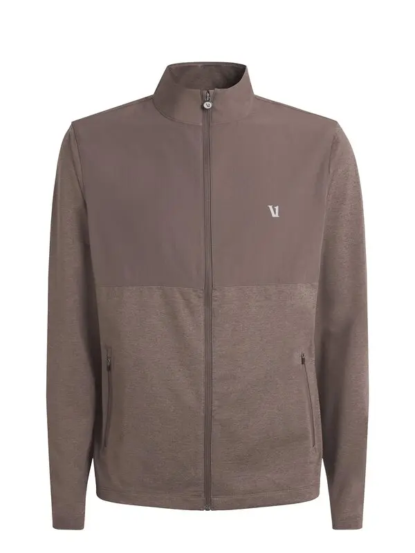 Vuori Sunday Element Track Jacket - Purple