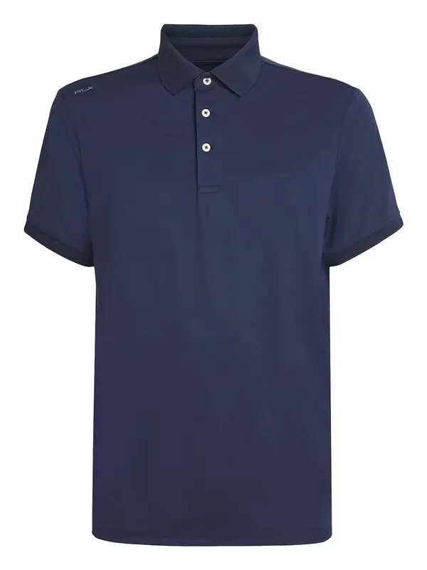 Rlx Ralph Lauren Airflow Polo Shirt - Navy