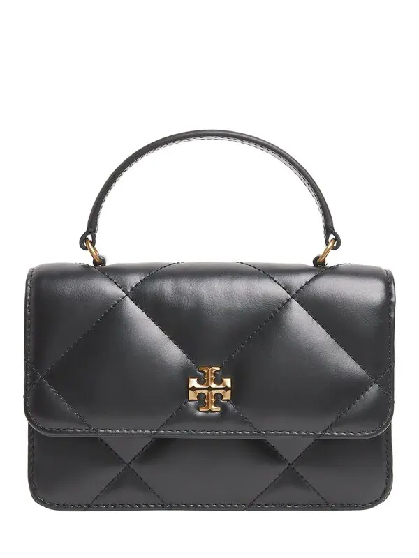 Tory Burch Mini Kira Top-handle Bag - Black