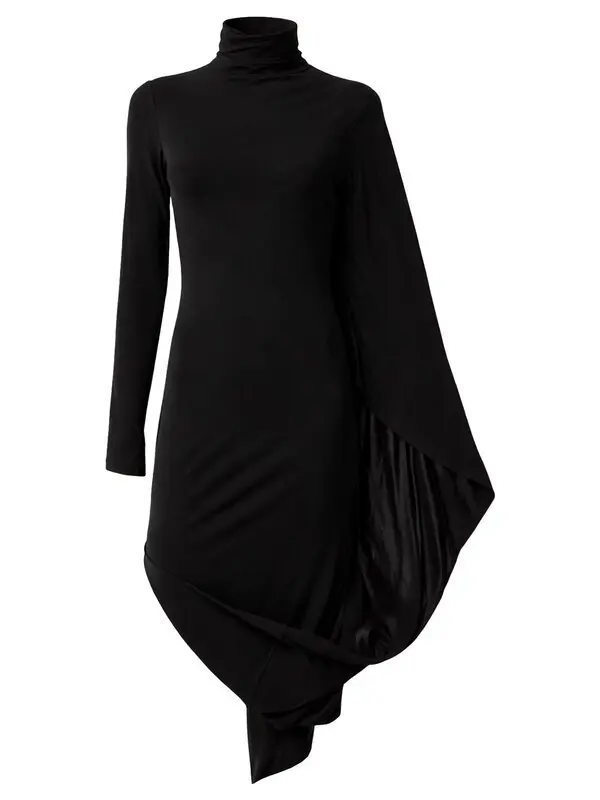 Stella McCartney Asymmetrical Dress - Black
