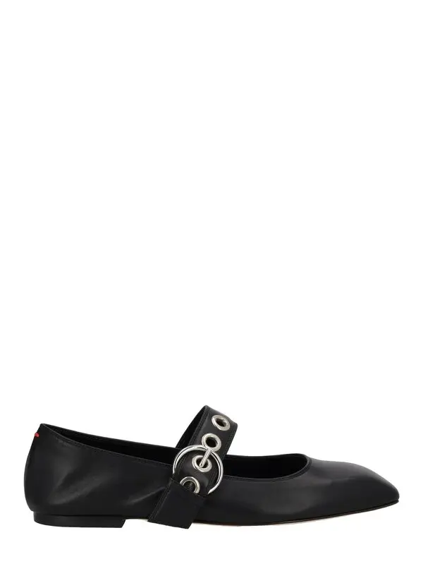 AeydĒ Uma Mary-jane Shoe With Eyelets - Black