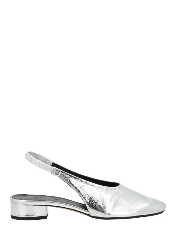 AeydĒ Slingback Shoes - Silver