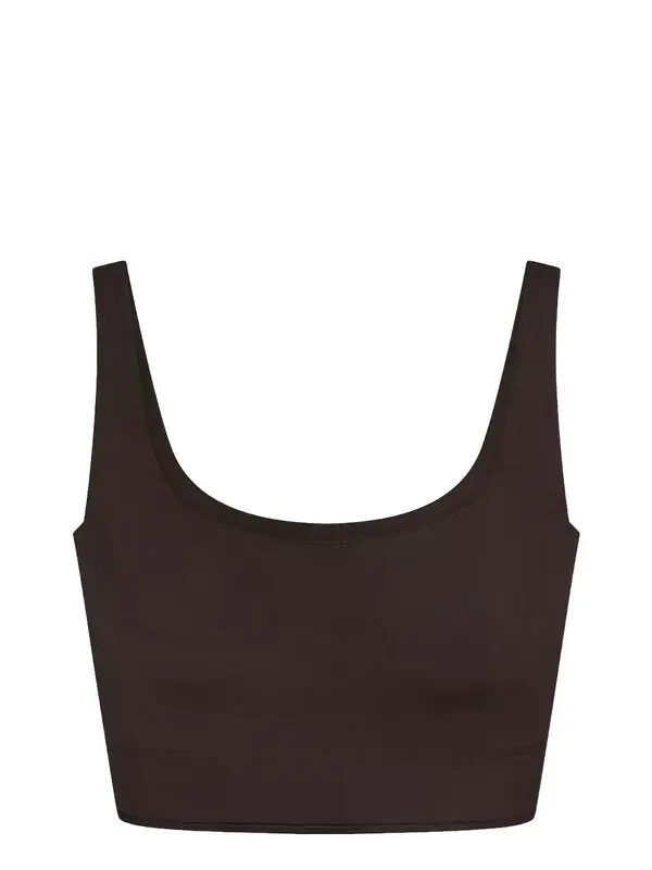 SKIMS X Nike Scoop-neck Sports Bra - Brown