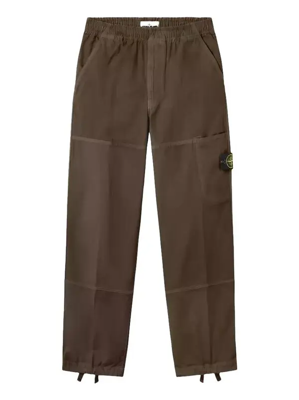 Stone Island Panelled Trousers - Brown