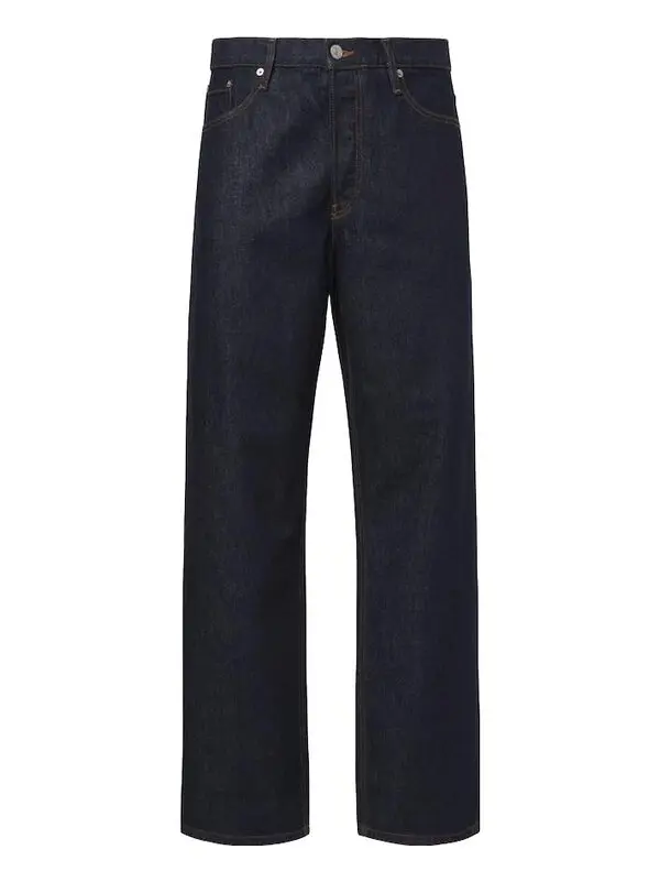 Dries Van Noten Wide-leg Cotton Jeans - Blue