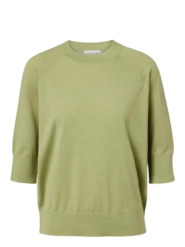 Dries Van Noten Wool Sweater - Green
