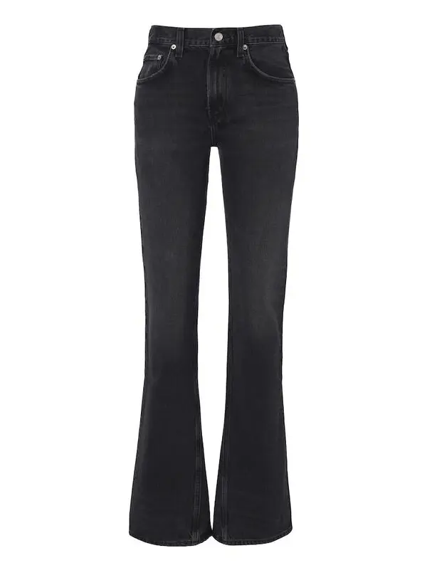 AGOLDE Kick Boot Bootcut Jeans In Reissue - Black