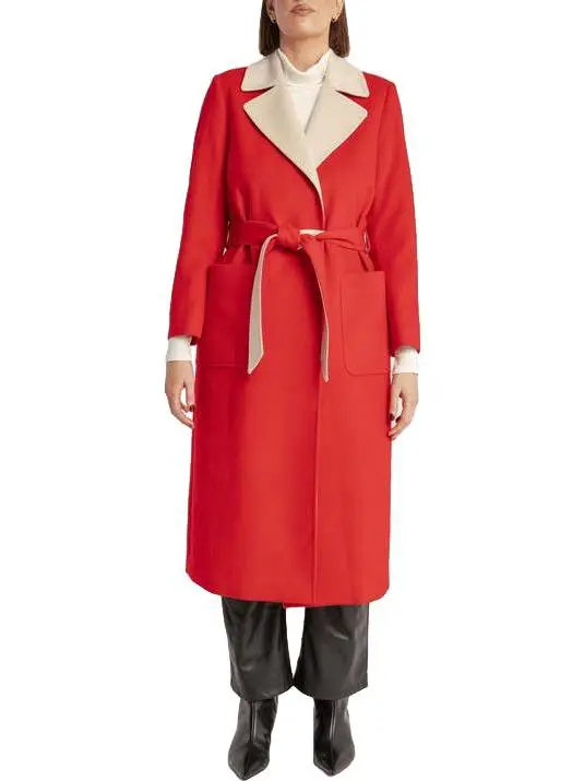 1982 Cashmere Belted Wrap Coat - V3_red_cream