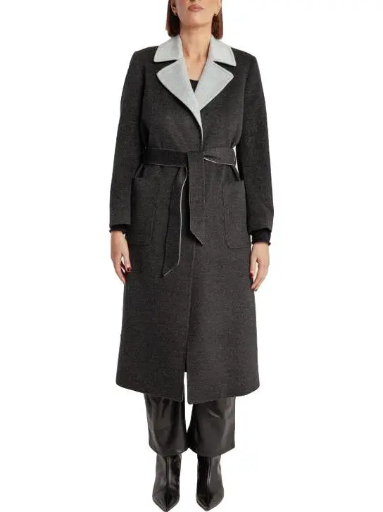 1982 Cashmere Belted Wrap Coat - V4_mid Grey