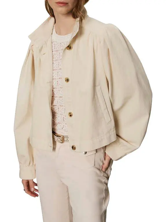 Sanctuary Charlotte Twill Jacket - Collagen White
