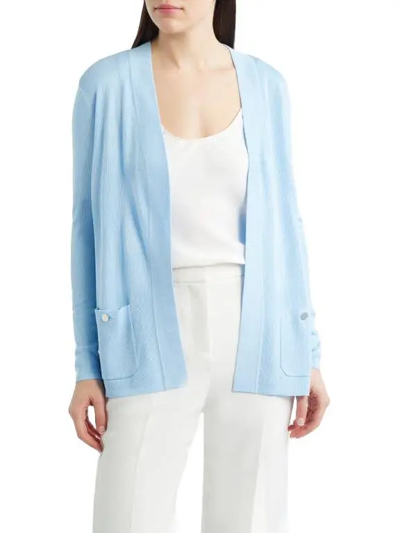 Anne Klein Open Front Cardigan - Lakeshore