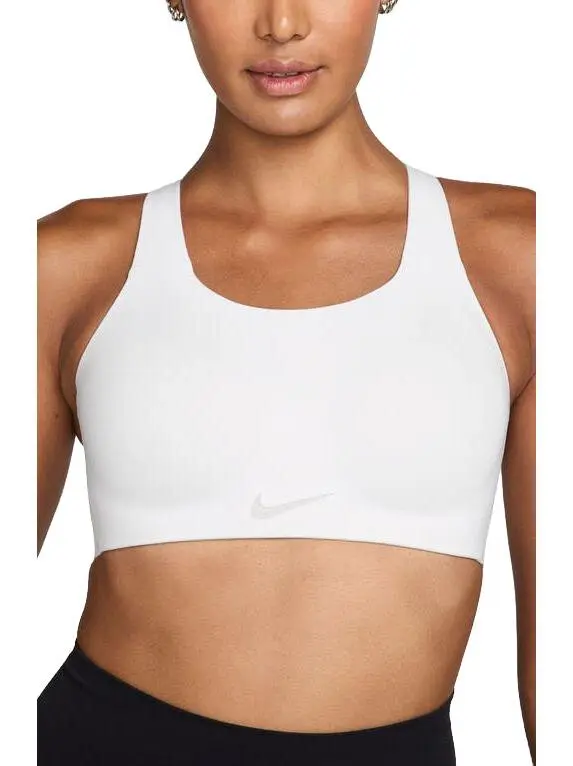 Nike Rival Dri-fit Sports Bra - White