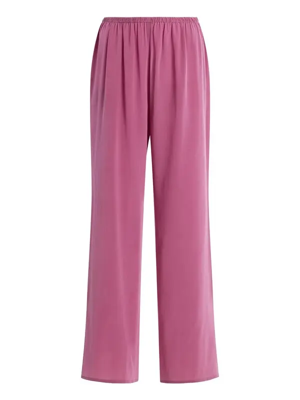 Asceno Loreto Silk Trousers - Pink