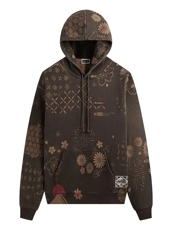 Kith For Columbia Landscape Vintage Nelson Hoodie - Brown