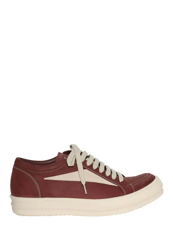 Rick Owens Concordians Vintage Low Sneakers - Red