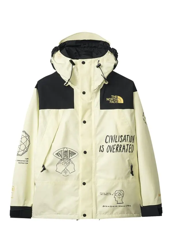 BRAIN DEAD X The North Face Mountain Jacket - Cream
