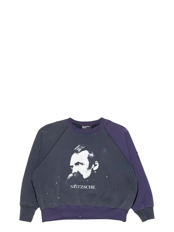 Enfants Riches Déprimés Nietzsche Raglan Sweatshirt - Black