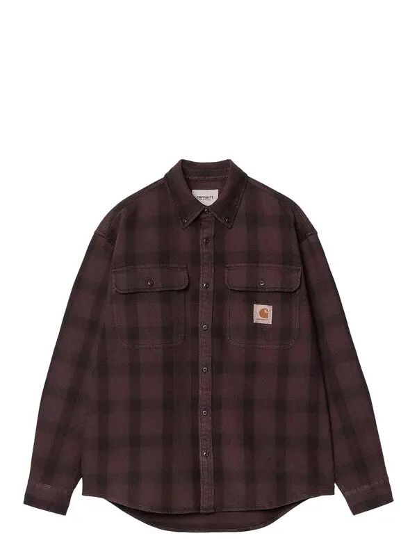 Carhartt Work In Progress Long-sleeve Edmands Shirt - Tan