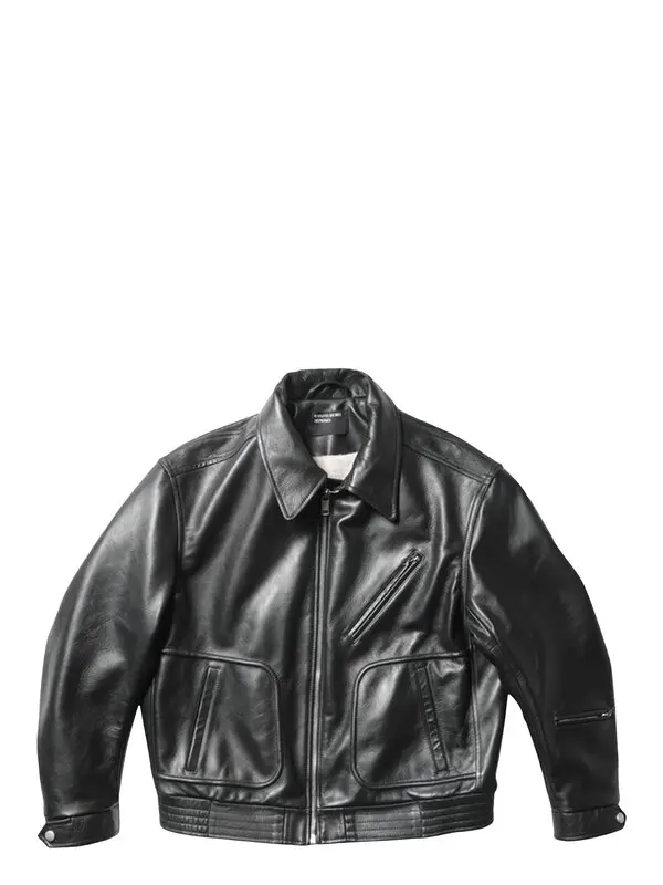 Enfants Riches Déprimés Combattimento Leather Jacket - Black